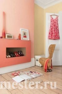 Color durazno en el interior y sus combinaciones +70 ejemplos de fotos